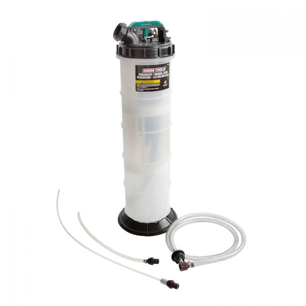 Oemtools Pneumatic/Manual Fluid Extractor 2.5 Gallon (9.5L) 24938 | Zoro